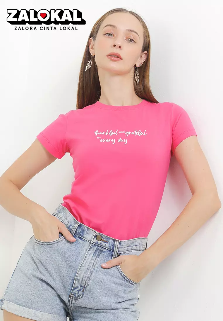 Jual Cardinal CG T-Shirt Slim Fit Original 2025 | ZALORA Indonesia