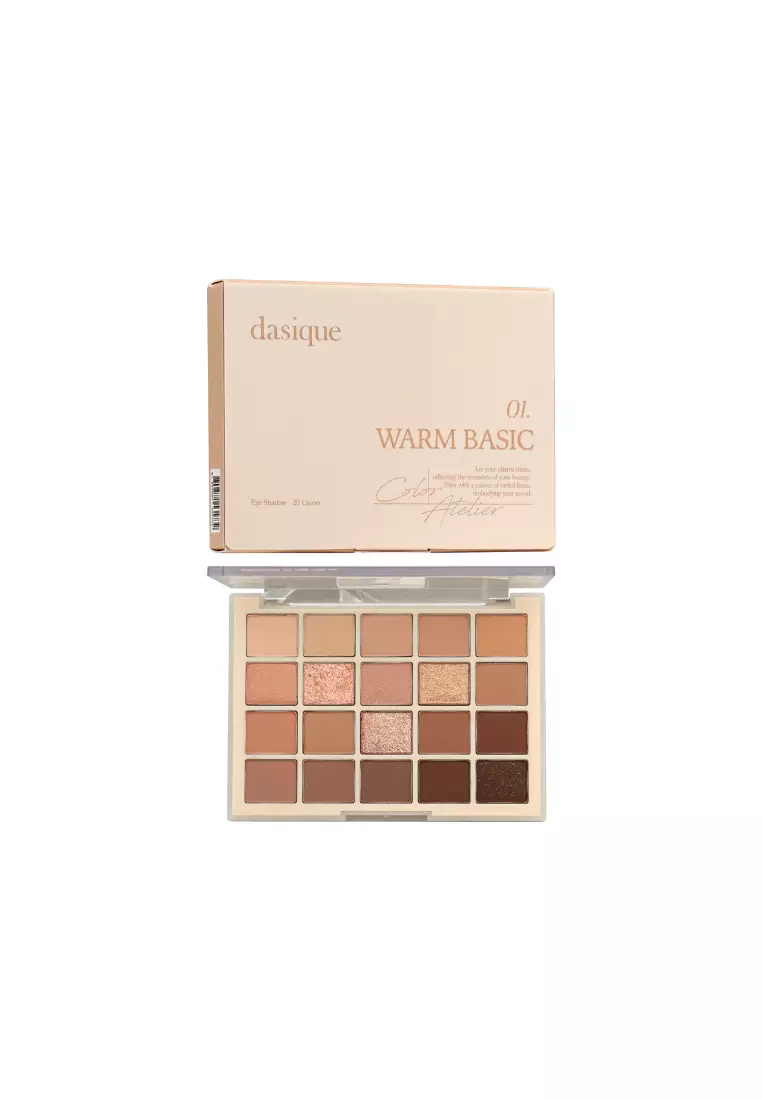 Buy DASIQUE DASIQUE Vegan Mood Shadow Palette 10.5g 01 WARM BASIC 2025 ...