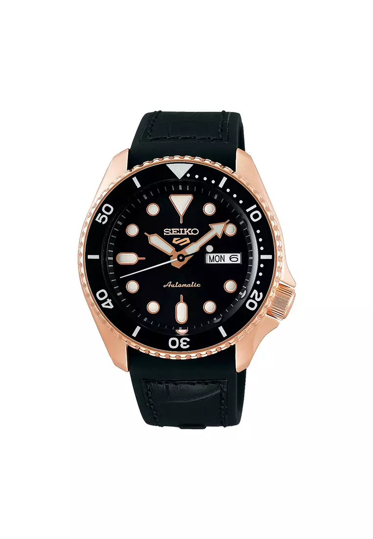 Buy Seiko 5 Sports Superman Automatic 24 Jewels Japan Made SRPD76K1 Men ...