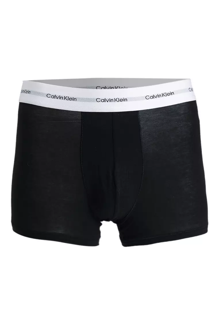 網上選購 Calvin Klein Cotton Modal Stretch 3-Pack Trunks - Calvin Klein Underwear 2025 系列 | ZALORA香港