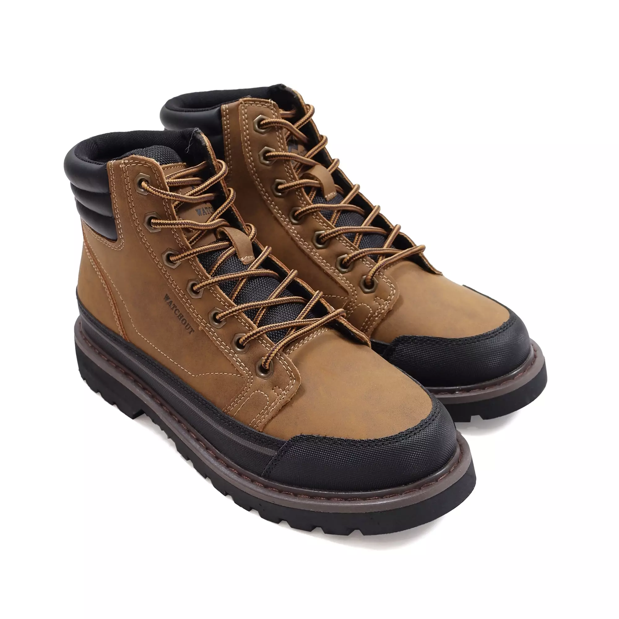 Jual Watchout Watchout Sepatu Pria Leather Boots - WC100170419 Original ...