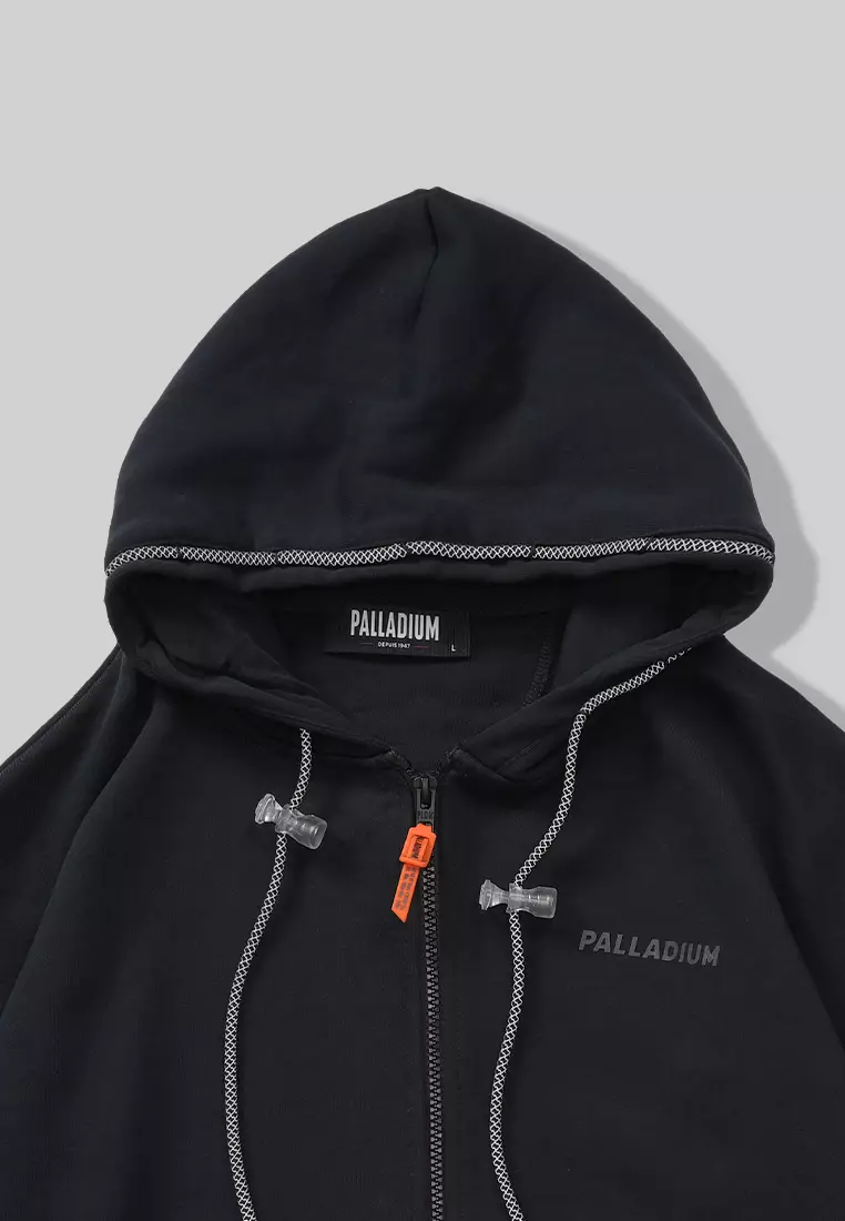 Palladium MEN'S PALLADIUM LOGO HOODED JACKET 2025 | Buy Palladium ...