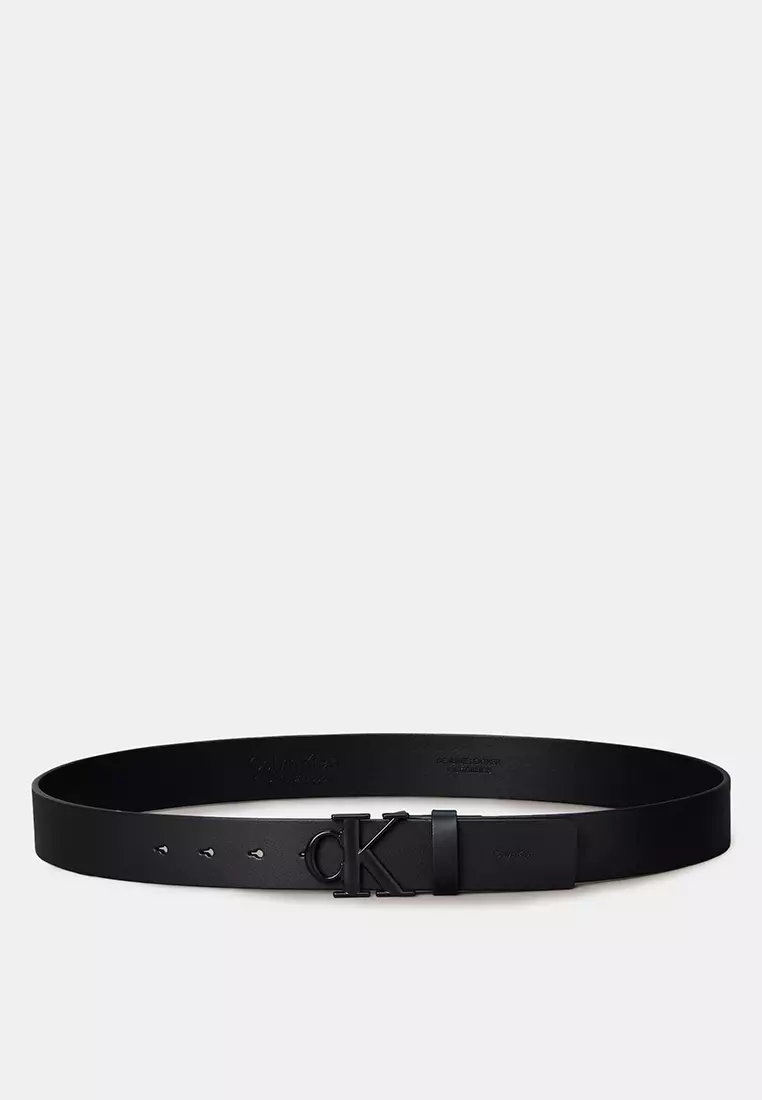 Buy Calvin Klein Monogram Logo Belt - Calvin Klein Accessories ...