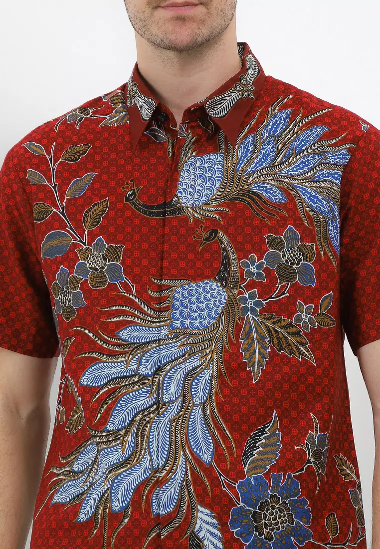 Jual ARJUNA WEDA Hem Body Fit Batik Cendrawasih 3 Original 2025 ...