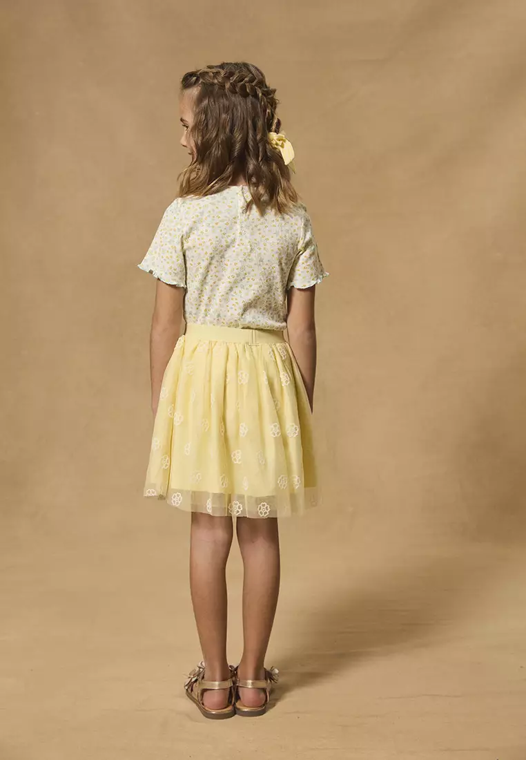 Buy Sergent Major Yellow Flower Tutu Skirt 2025 Online | ZALORA Philippines