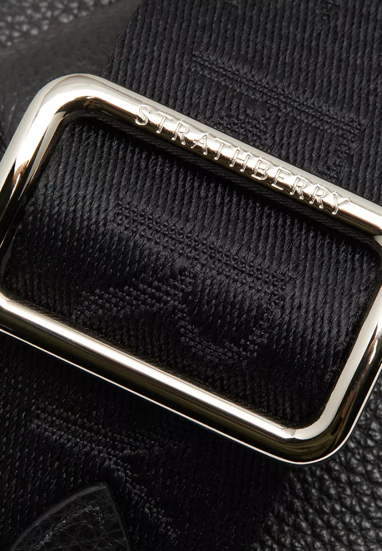 Jual Strathberry Mosaic Camera Bag with Webbing Strap - Black Original ...