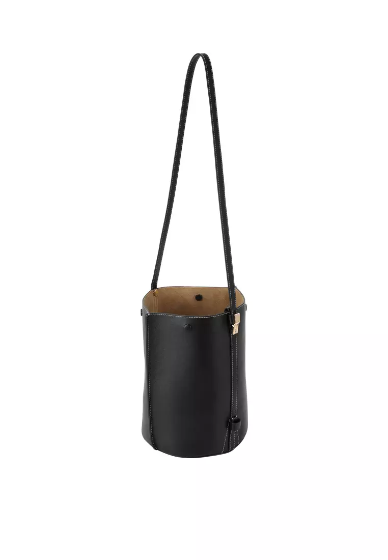 Buy BERACAMY ORUKAMI Flat Hook Convertible Bucket Tote - Black 2025 ...