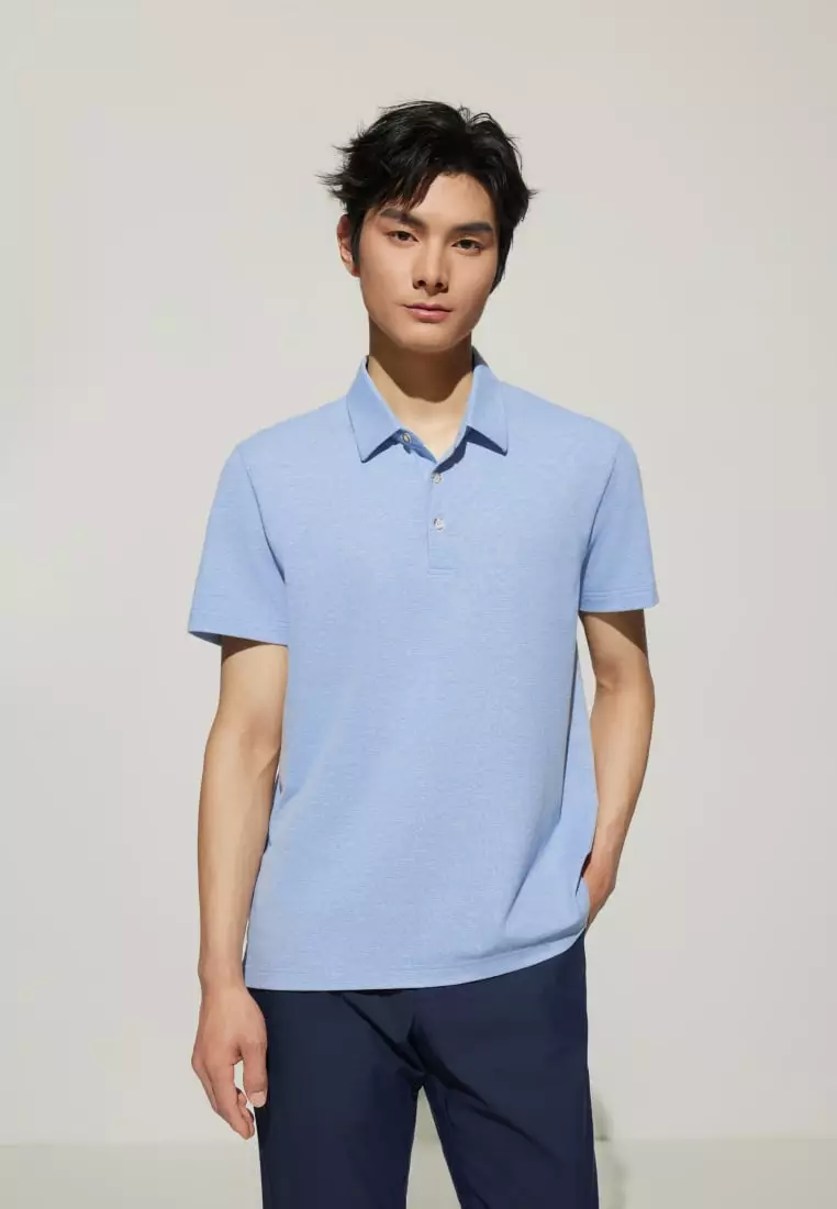 Buy G2000 G2000 Easy Care Cool Touch Jacquard Texture Smart Fit Short ...