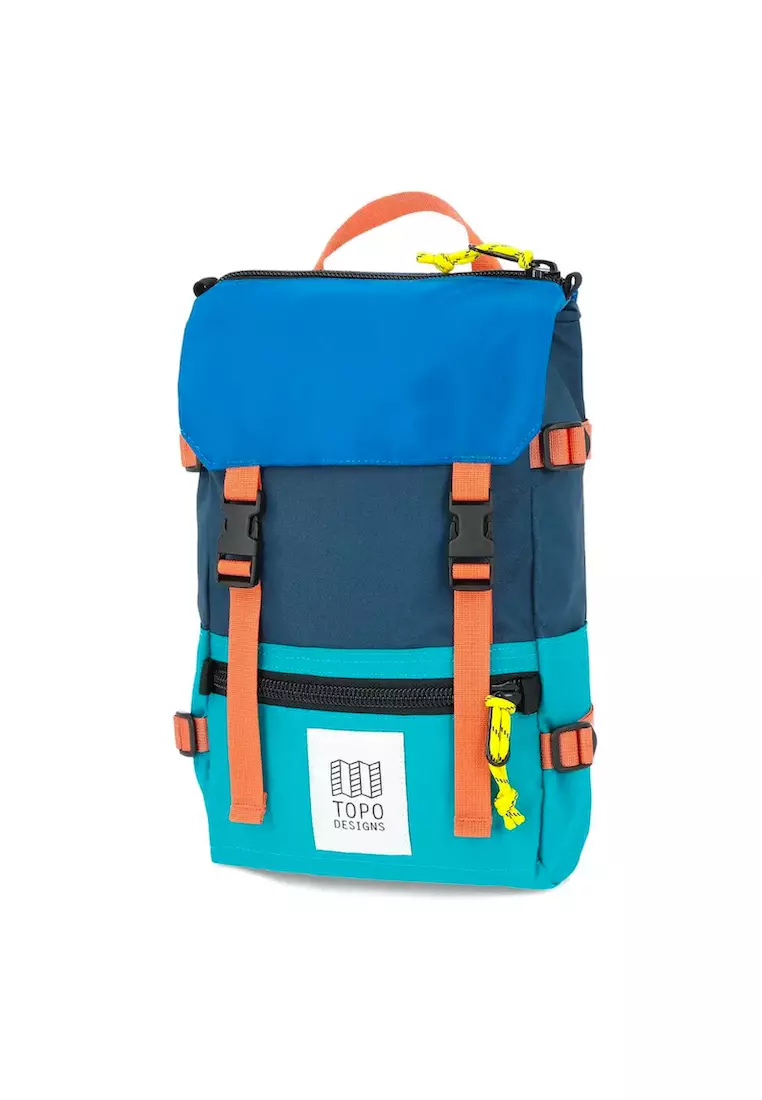 Jual Topo Designs Topo Designs Rover Pack Mini Tile Blue Pond Blue ...