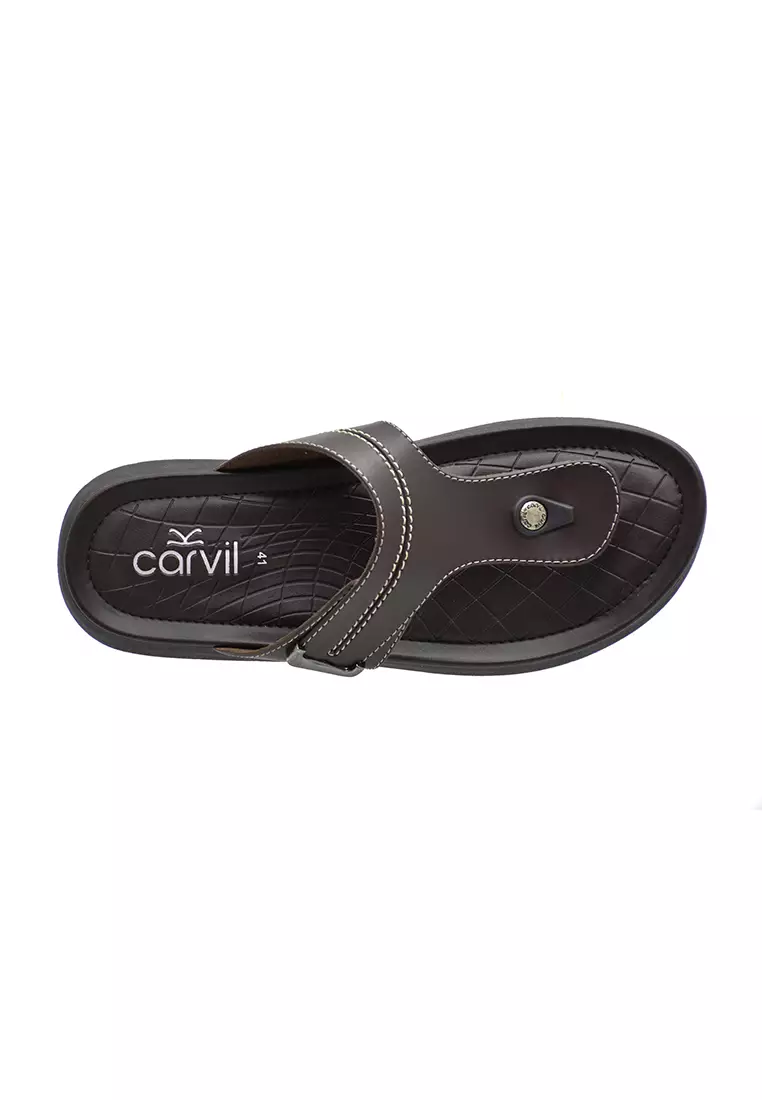 Jual Carvil Carvil Sandal Pria Zoro-01 M Dark Brown Original 2025 ...