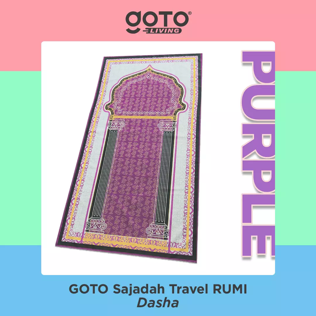 Jual Goto Living Goto Rumi Sajadah Travel Lipat Sejadah Traveling ...