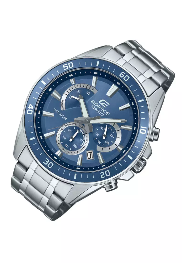 Buy CASIO Edifice Chronograph Watch EFR-552D-2A 2024 Online | ZALORA ...