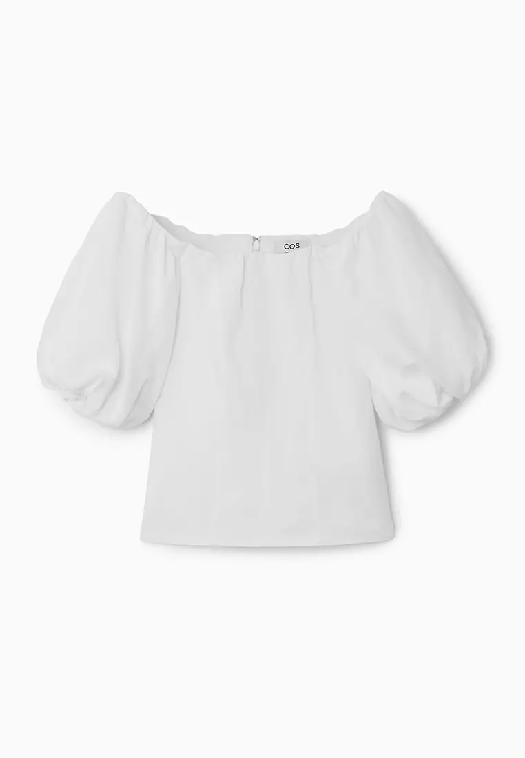 Buy COS Off-The-Shoulder Puff-Sleeve Top 2025 Online | ZALORA Philippines