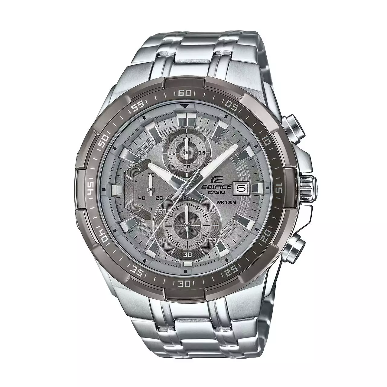 Jual EDIFICE Casio Edifice Jam Tangan Pria - Silver Grey - Stainless ...