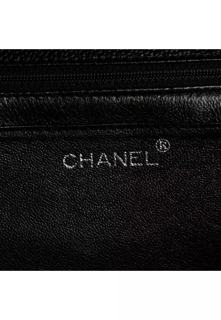 Buy Chanel Pre-Loved Chanel Cc Quilted Caviar Kelly Top Handle Bag 2025 ...