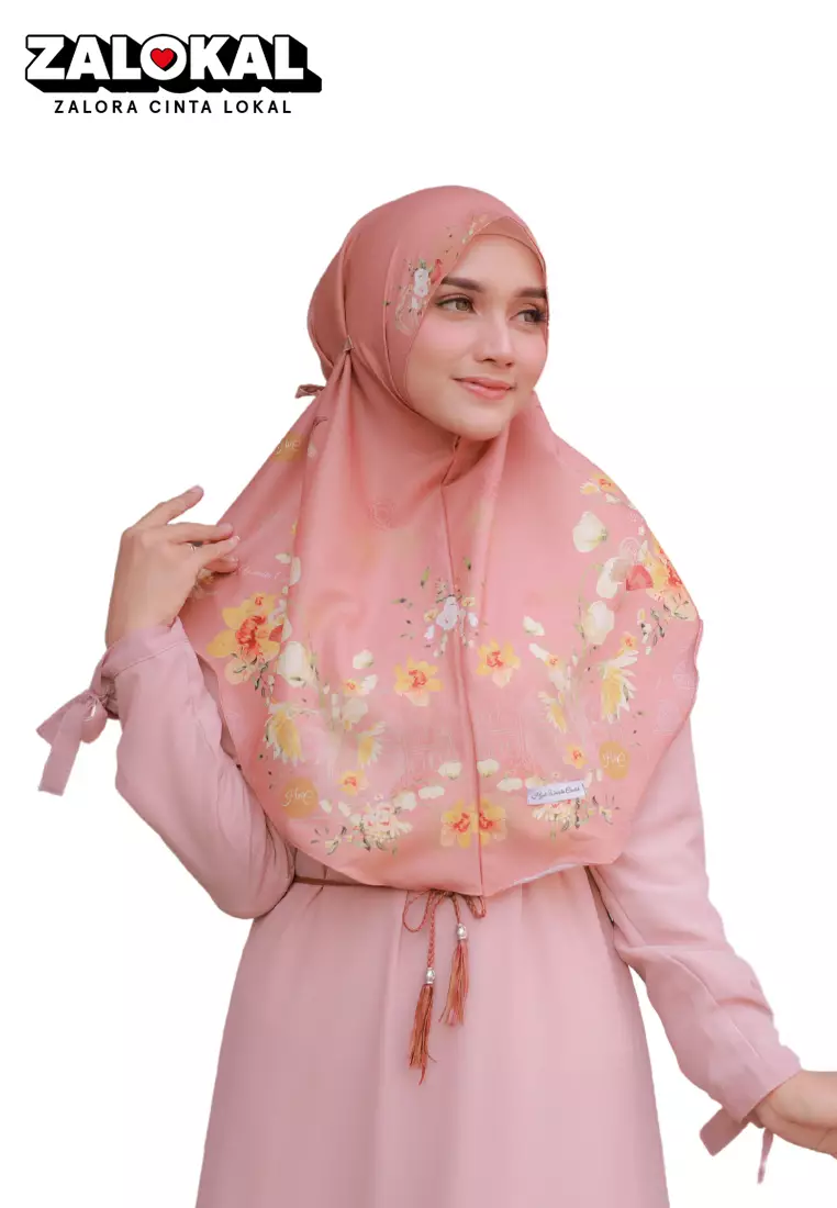 Jual Hijab Wanita Cantik.com Hijab Instan Baiti Sofia Varian Peach Original 2025 | ZALORA ...