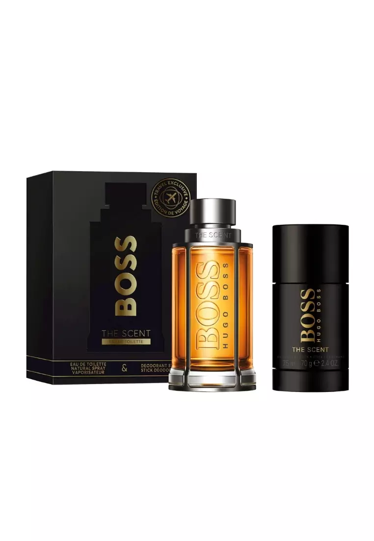Jual Hugo Boss Hugo Boss The Scent Man Gift Set (Parfum Pria) Original ...