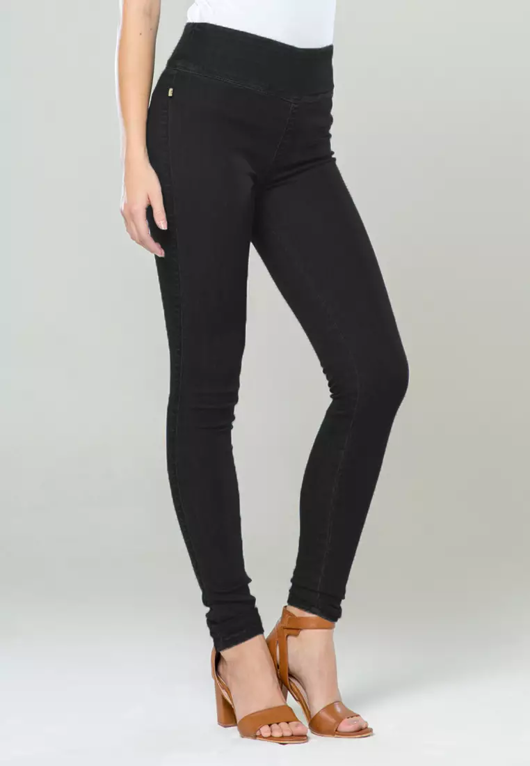 Jual C2 Outfitters C2 Trivor Black Jeans Push In Ultra Slim Original ...