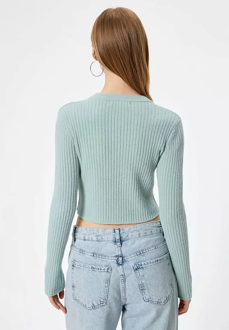 Buy KOTON Crew Neck Long Sleeves Sweater 2026 Online | ZALORA