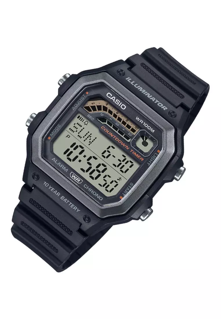 Buy Casio Digital Watch WS-1600H-1A 2025 Online | ZALORA Philippines