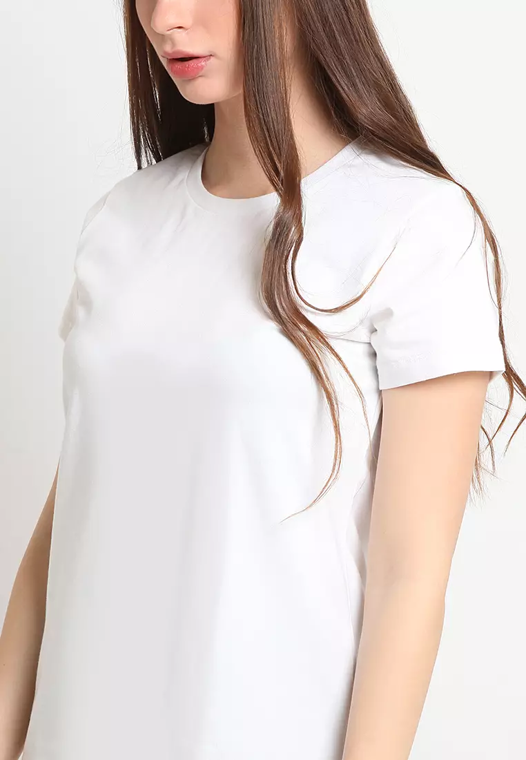 Jual Executive Basic Round Neck Cotton T-Shirt Original 2025 | ZALORA Indonesia