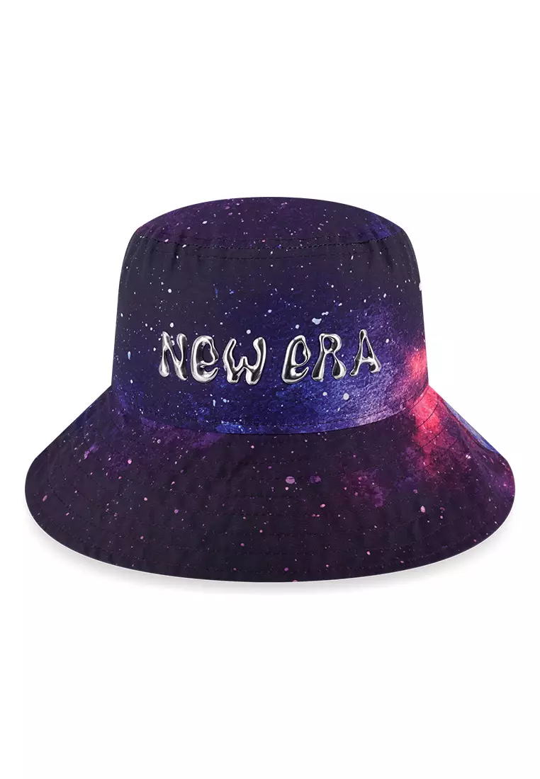 Buy New Era New Era Wordmark Comic Space Navy Multi Bucket Hat 2025 Online | ZALORA Philippines