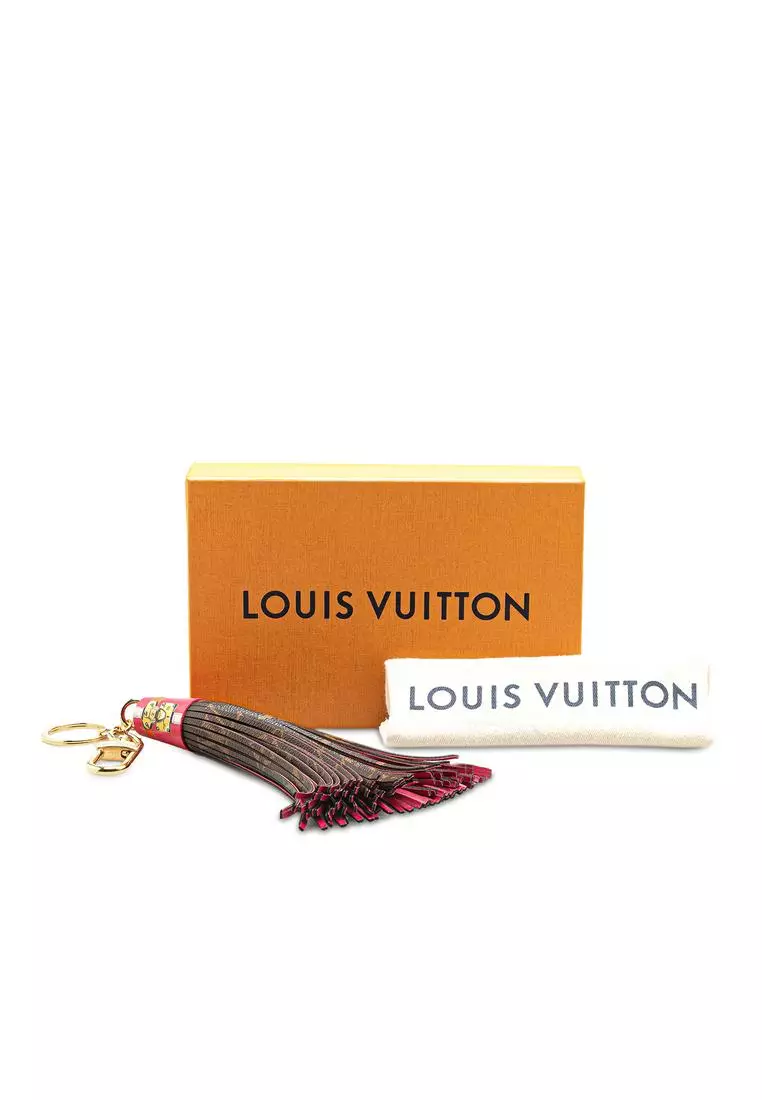 網上選購 Louis Vuitton Pre-Loved Monogram Tassel Trunk Bag Charm with Gold ...