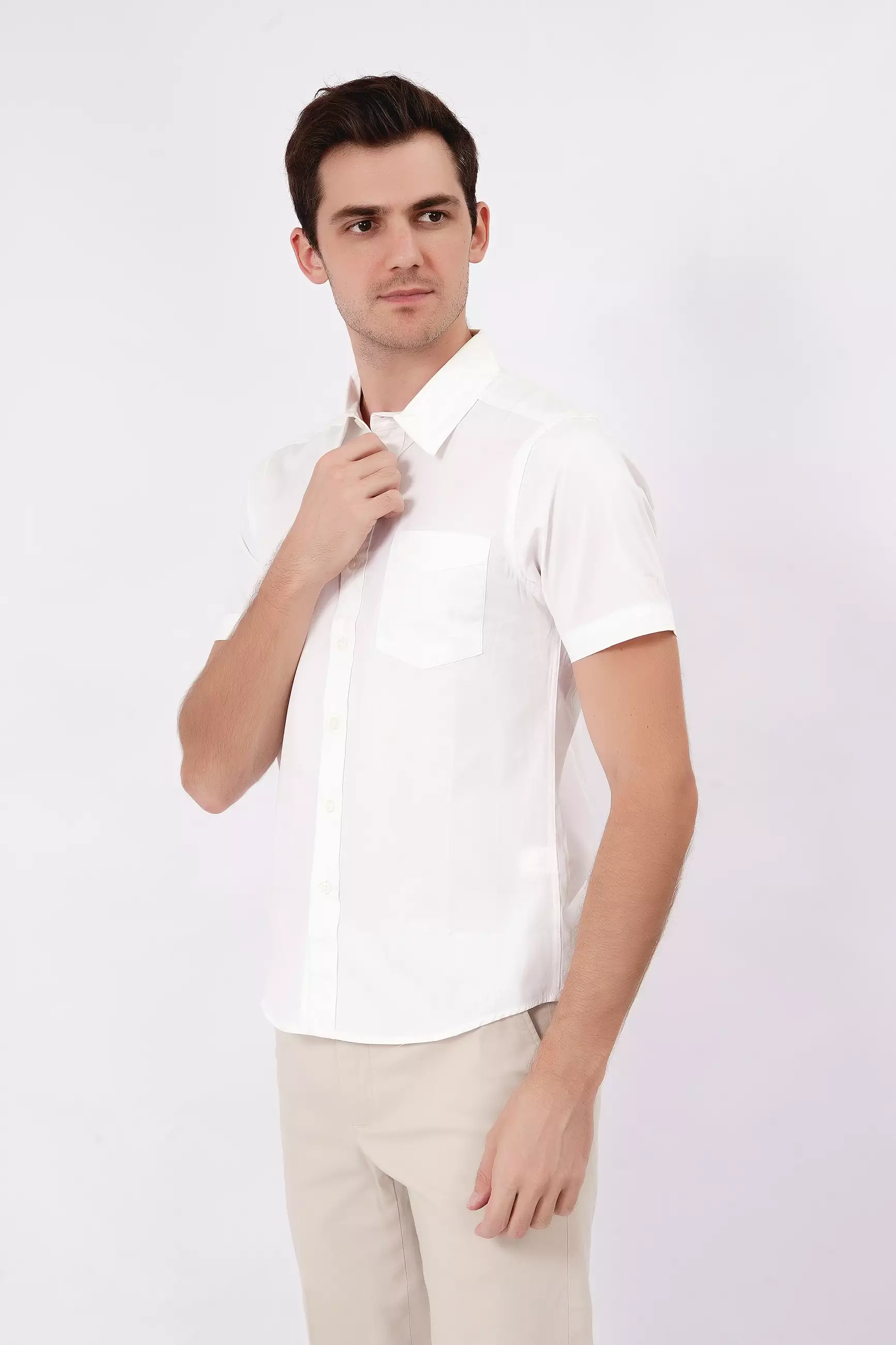 Jual YEGE YEGE Short Sleeve Solid Shirt 8064 Original 2025 | ZALORA ...
