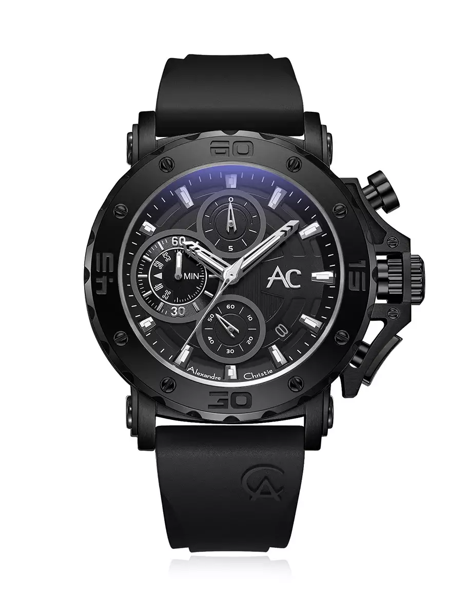 Jual Alexandre Christie Jam Tangan Pria Alexandre Christie Chronograph ...