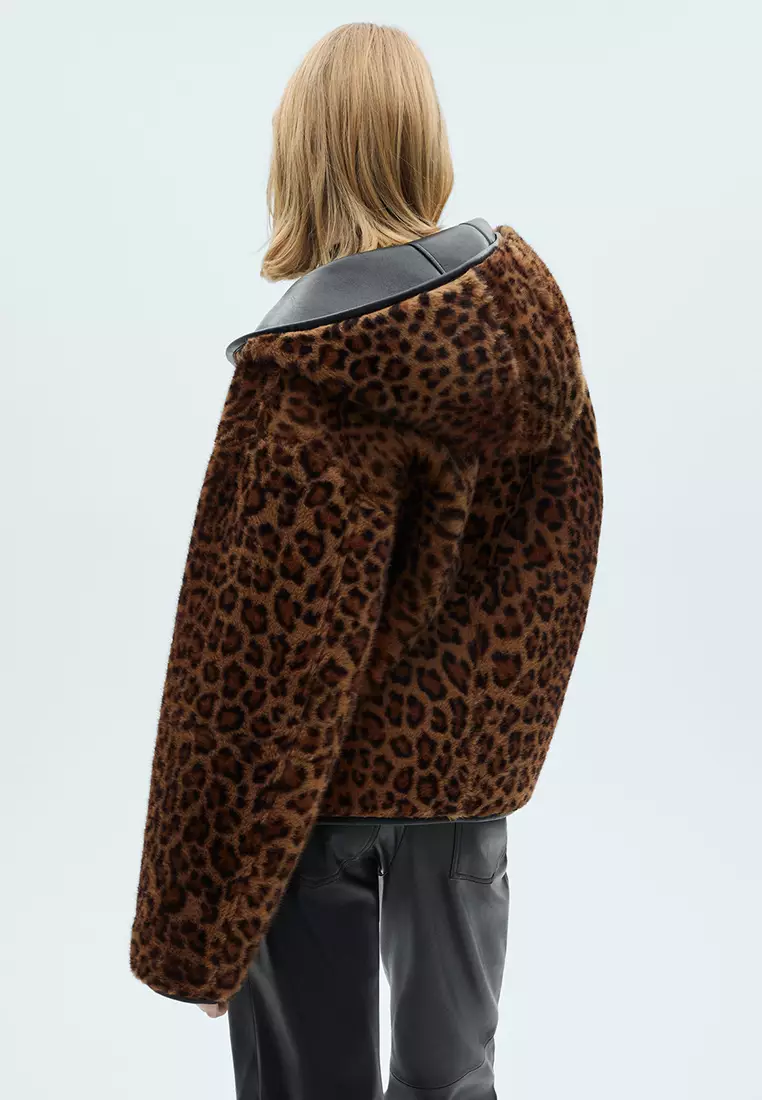 Buy Mango Reversible Leopard-Print Jacket 2025 Online | ZALORA Philippines