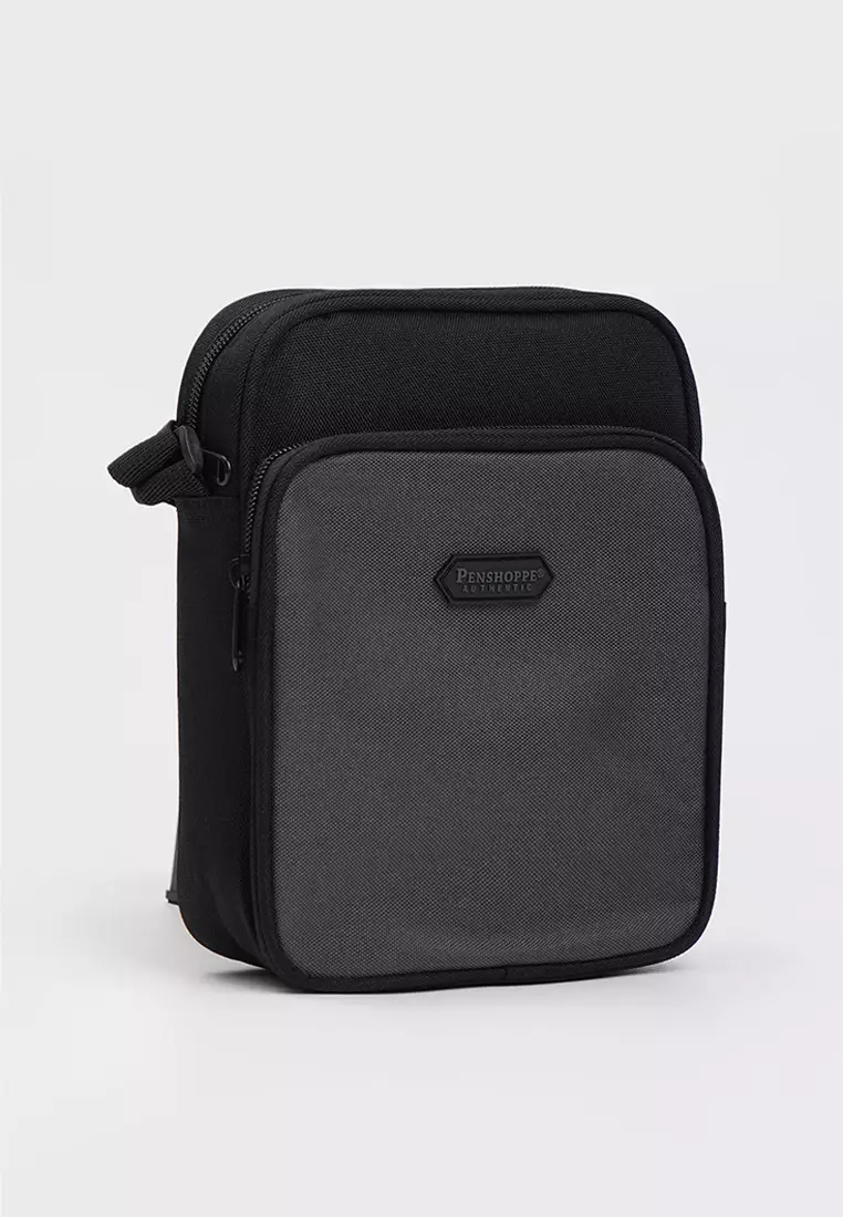Buy Penshoppe Men's Regular Sling Bag with Rubber Patch 2025 Online | ZALORA
