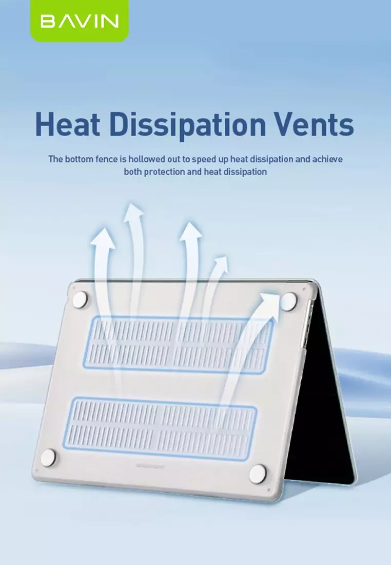 Buy BAVIN C06 Laptop Case w/ Keyboard Film Suitable For Macbook Air 15 ...