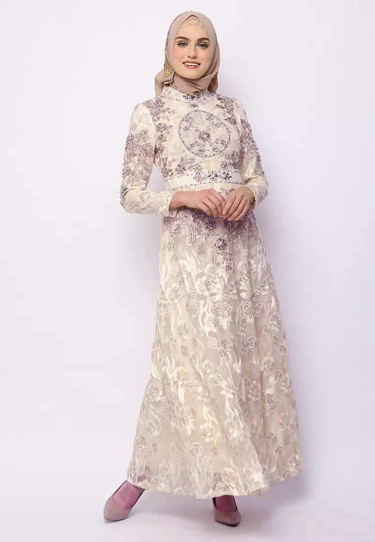 Jual BIBIQ Bibiq Gamis Organza Original 2024 | ZALORA Indonesia