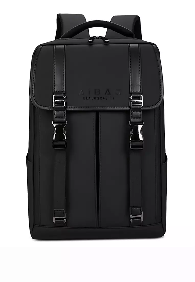 Jual Travel Time Travel Time Backpack Kipas 6865 Black Original 2024 ...