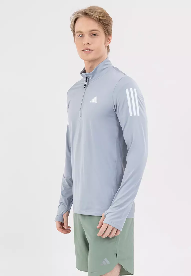 Buy ADIDAS Own the Run Half-Zip Jacket Online | ZALORA Malaysia