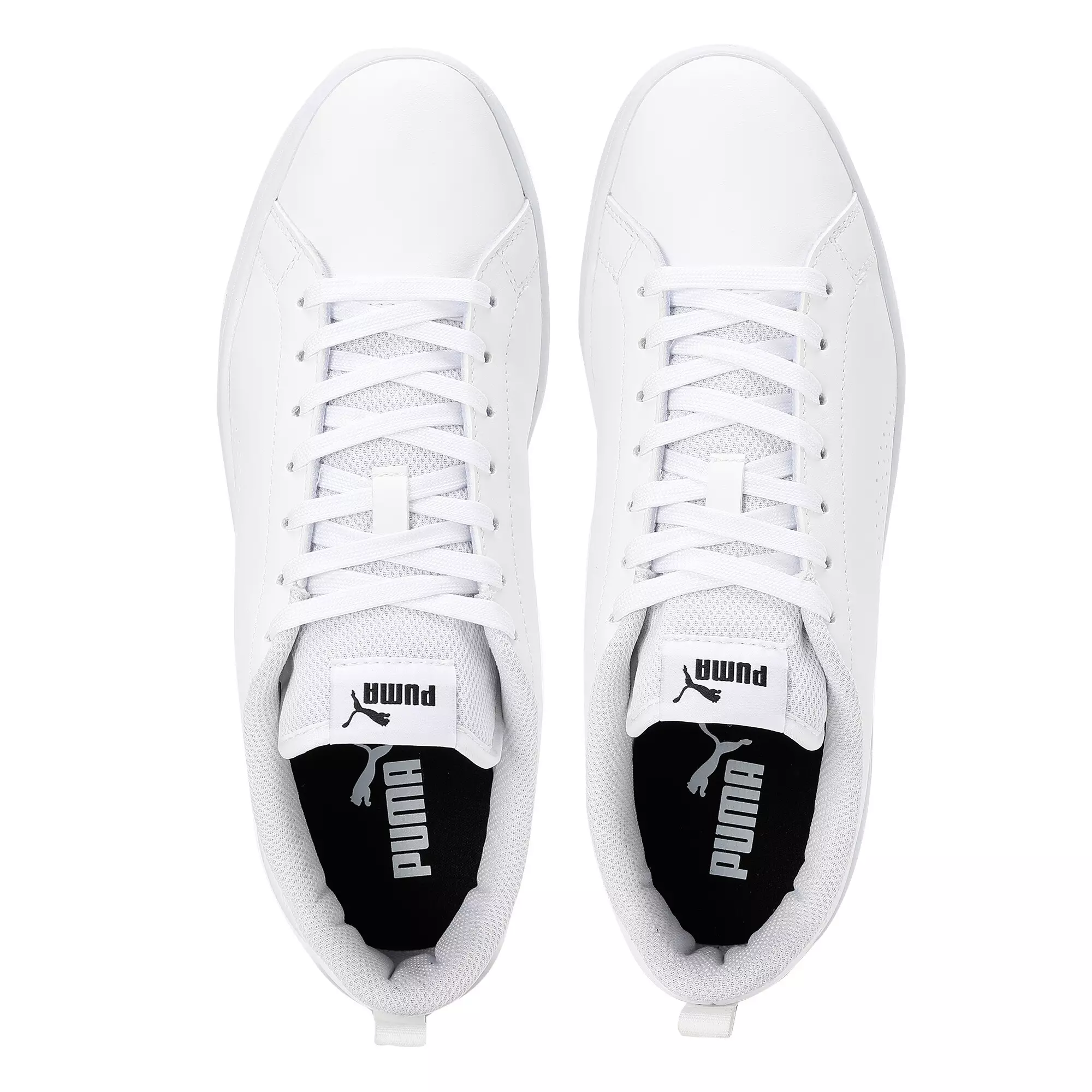 Jual PUMA PUMA Smash Ace Trainers Unisex White-Black Original 2026 ...