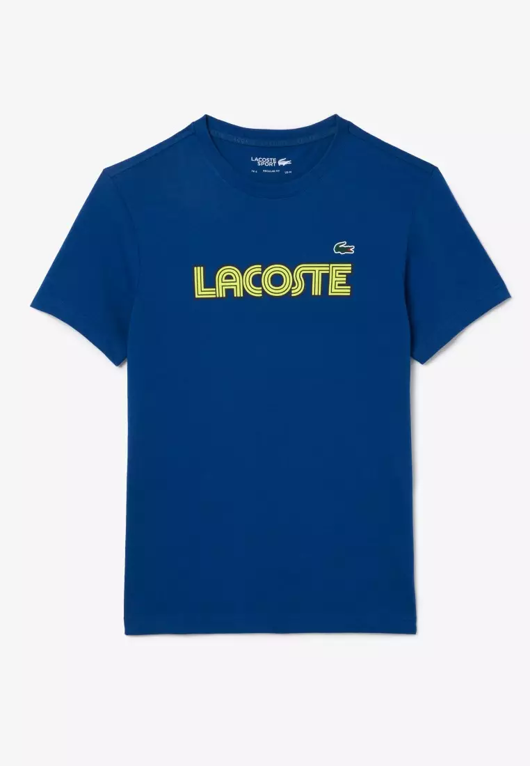 Buy Lacoste Sport Ultra Dry Jersey Logo T-shirt Online | ZALORA Malaysia
