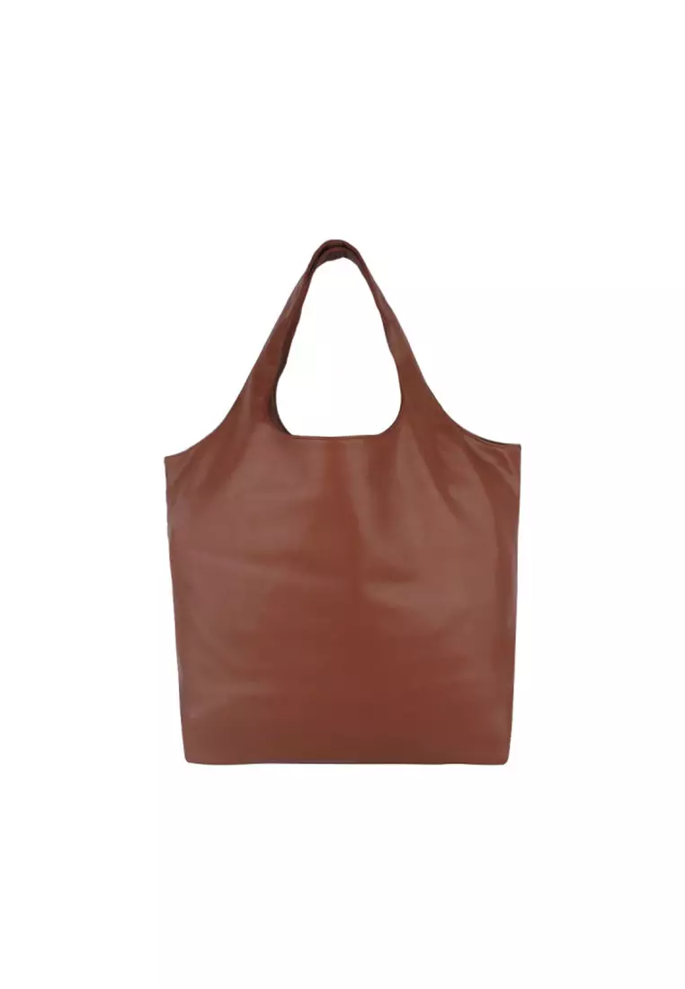 Buy A.p.c. Ladies Handbag Dark in Brown PU AAT M61565 2026 Online | ZALORA