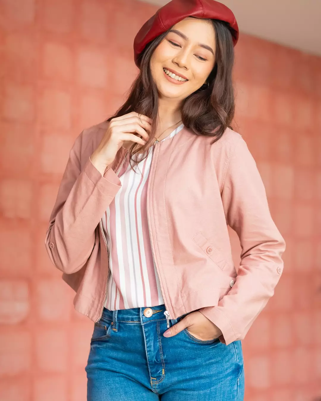 Jual C2 Outfitters C2 Glovie Pink Set Pieces Wanita Original 2025 | ZALORA Indonesia