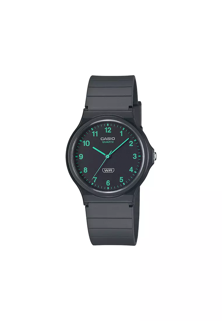 Buy Casio Pop Series Men Analog Watch MQ-24B-8B Black Resin Strap Online | ZALORA Malaysia