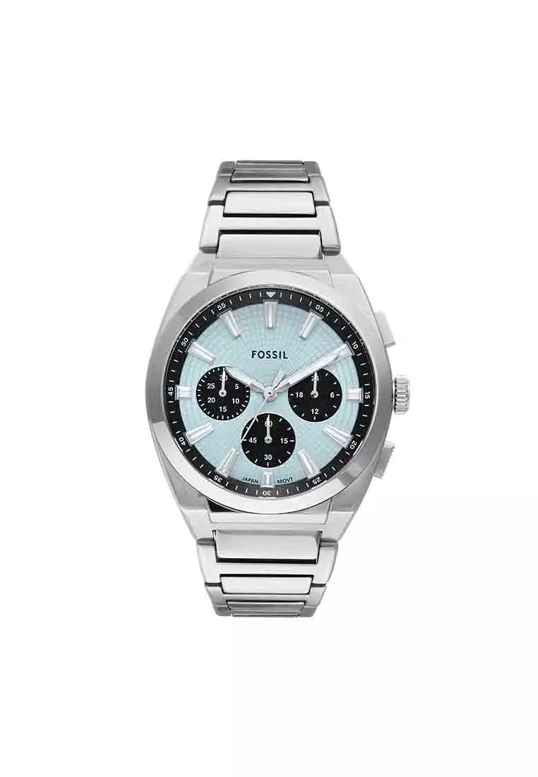 Buy Fossil Everett Silver Stainless Steel Watch Fs6105 2026 Online ...