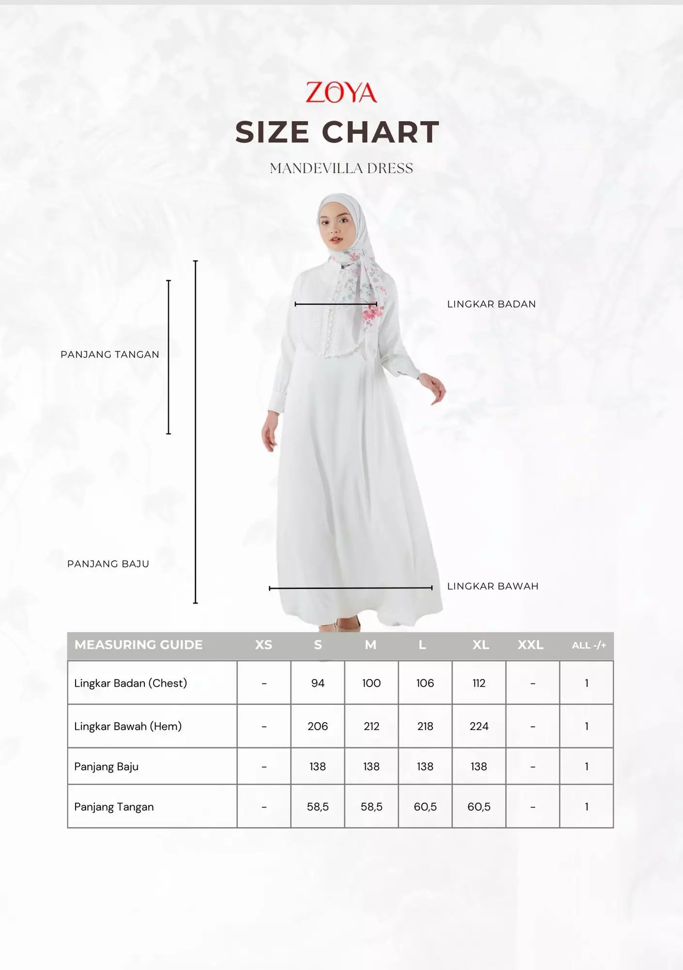 Jual ZOYA MANDEVILLA Dress - Gamis Muslim Wanita Wudhu Friendly - Bahan ...