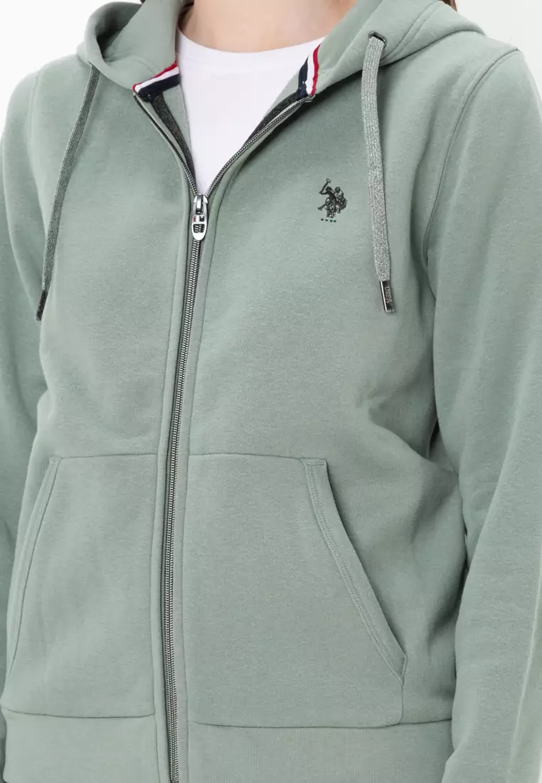 Buy US POLO ASSN Logo Embroidery Hoodie 2025 Online | ZALORA Philippines