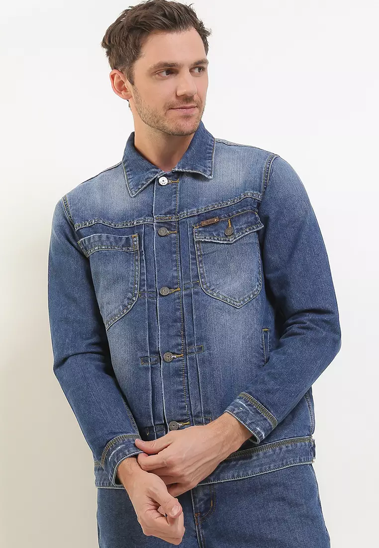 Jaket Denim Pria Premium Model Terbaru Up to 50% - ZALORA