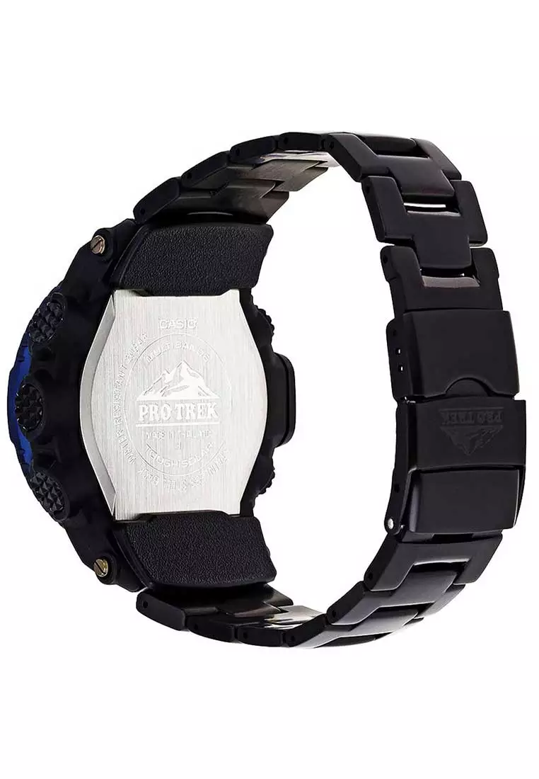 Jual G-shock Casio G-SHOCK Jam Tangan Pria - Black Blue - Stainless ...