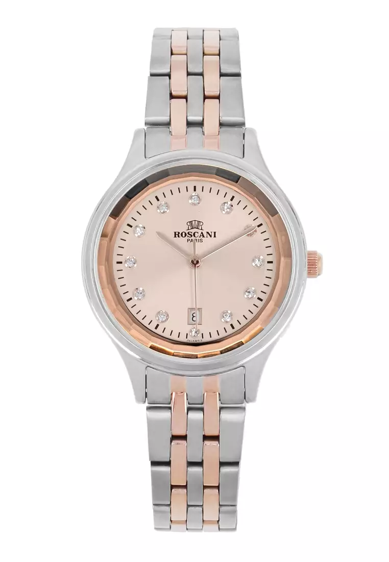 Buy Roscani Roscani Lucia E77 (Chamferred Edge Crystal + Sunray Dial ...