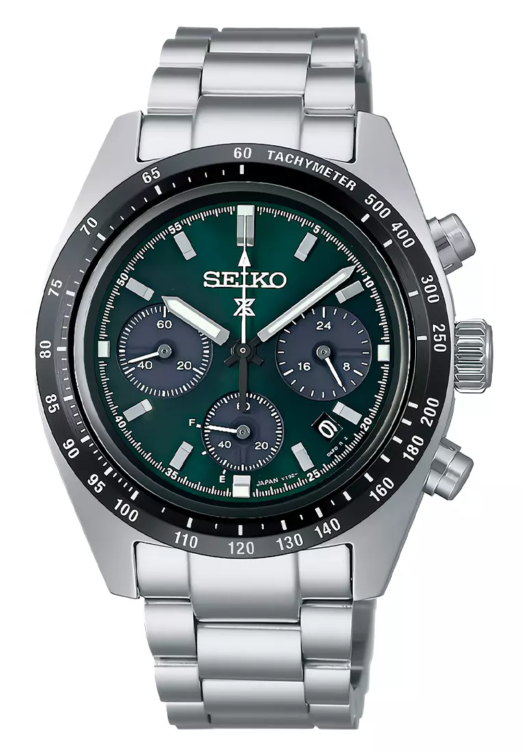 Jual Seiko SEIKO PROSPEX SPEEDTIMER Solar Jam Tangan Analog Pria ...