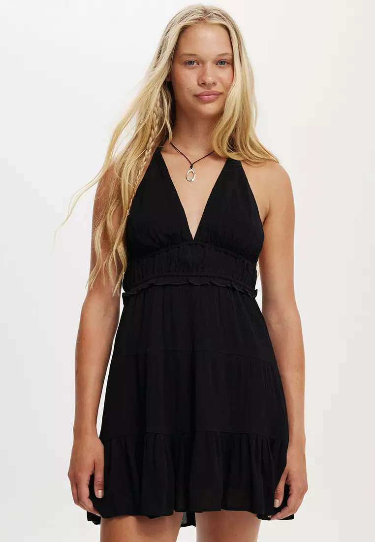 Buy Cotton On Danielle Halter Sundress 2025 Online | ZALORA
