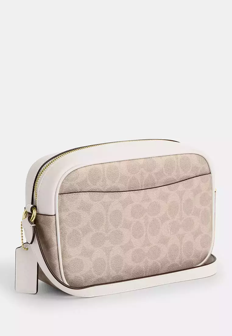 Buy Coach Jamie Camera Bag In Signature Canvas 2026 Online | ZALORA ...