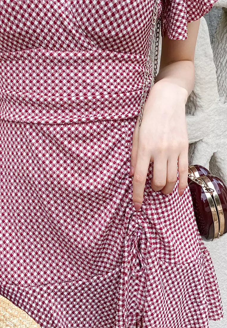 Buy Its Me Retro Checkered One-Piece Swimsuit 2025 Online | ZALORA